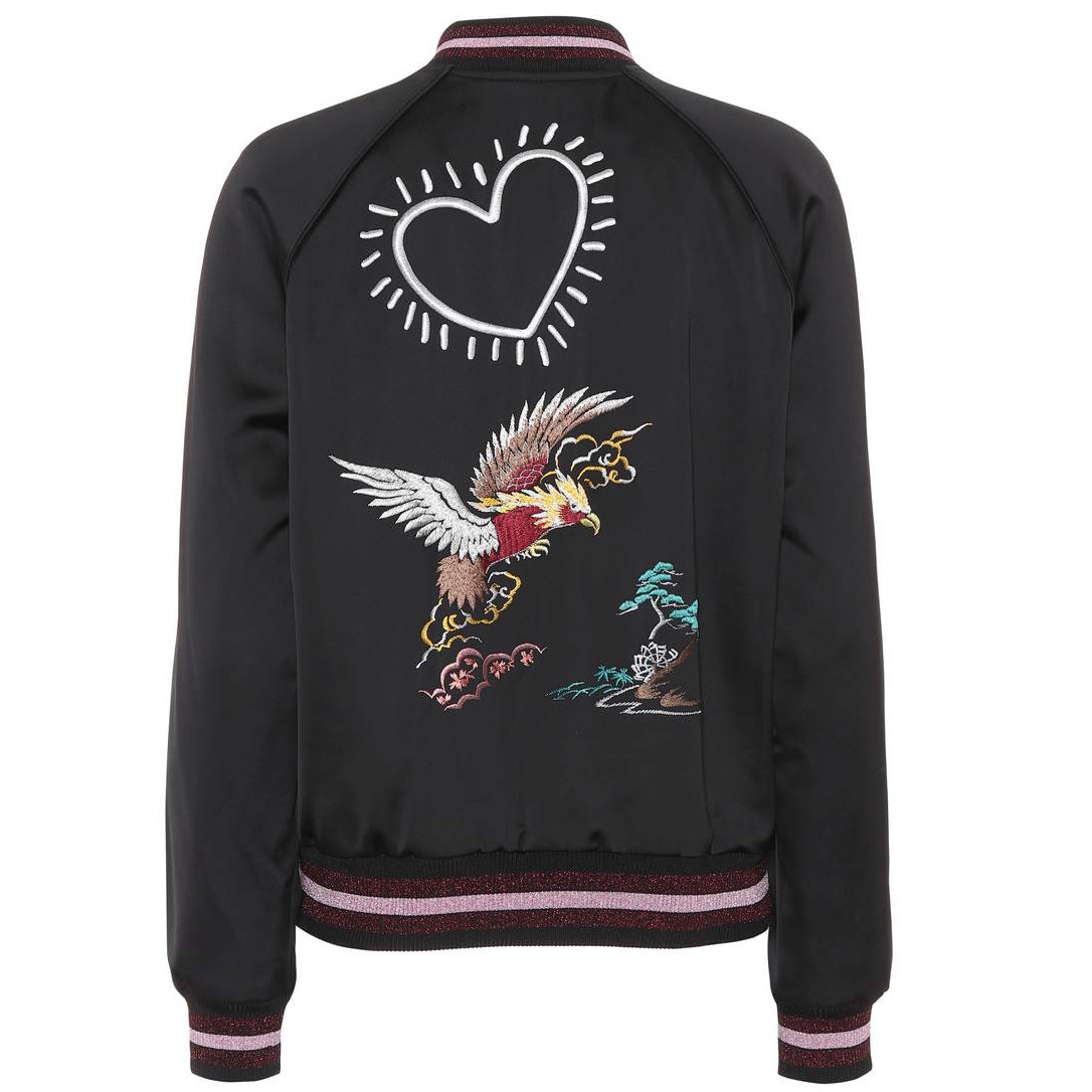 Coach X Keith Haring Satin Bomber Jacket – evaChic
