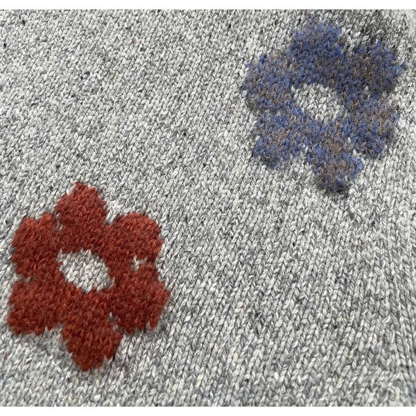 Acne Studios Floral Jacquard Wool-Blend Sweater – evaChic